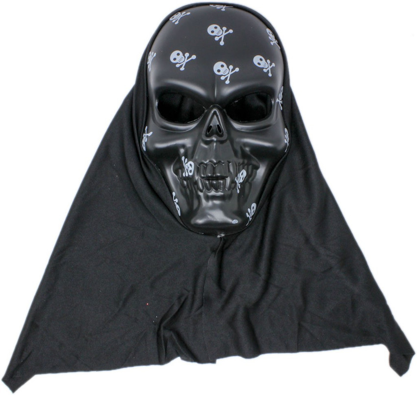 Black Skull Mask Halloween