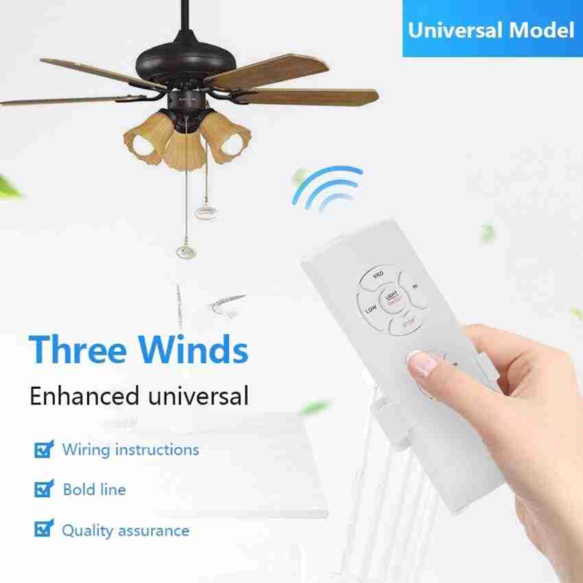 Universal Wireless Ceiling Fan Remote Control Kit | Shelly Lighting
