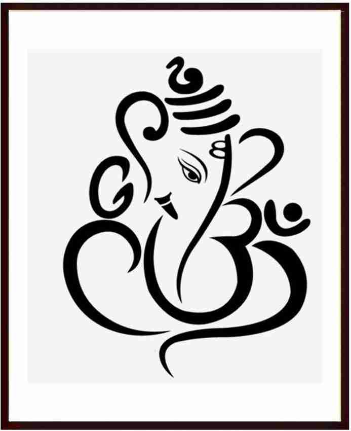 Simple Paintings Of Lord Ganesha