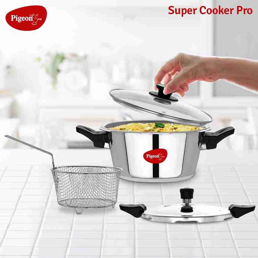 Pigeon Super Cooker Pro L Induction Bottom Pressure Cooker Price In ...