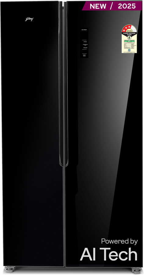 Godrej 600 L Frost Free Side by Side 3 Star Refrigerators (RS EONVELVET ...