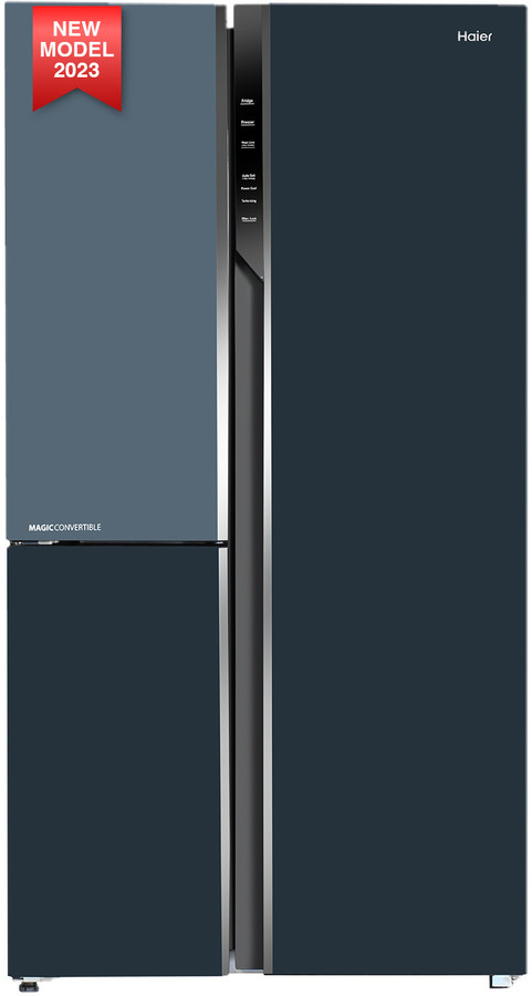 Haier 628 L Frost Free Triple Door Side By Side Refrigerator (HRT ...