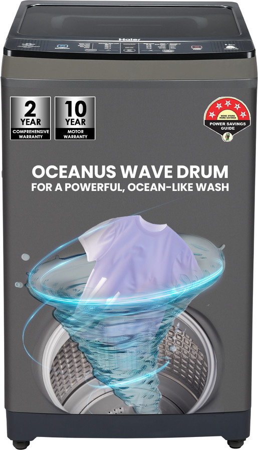 Haier 8 kg Fully Automatic Top Load Washing Machine (HWM80-826DNZP ...