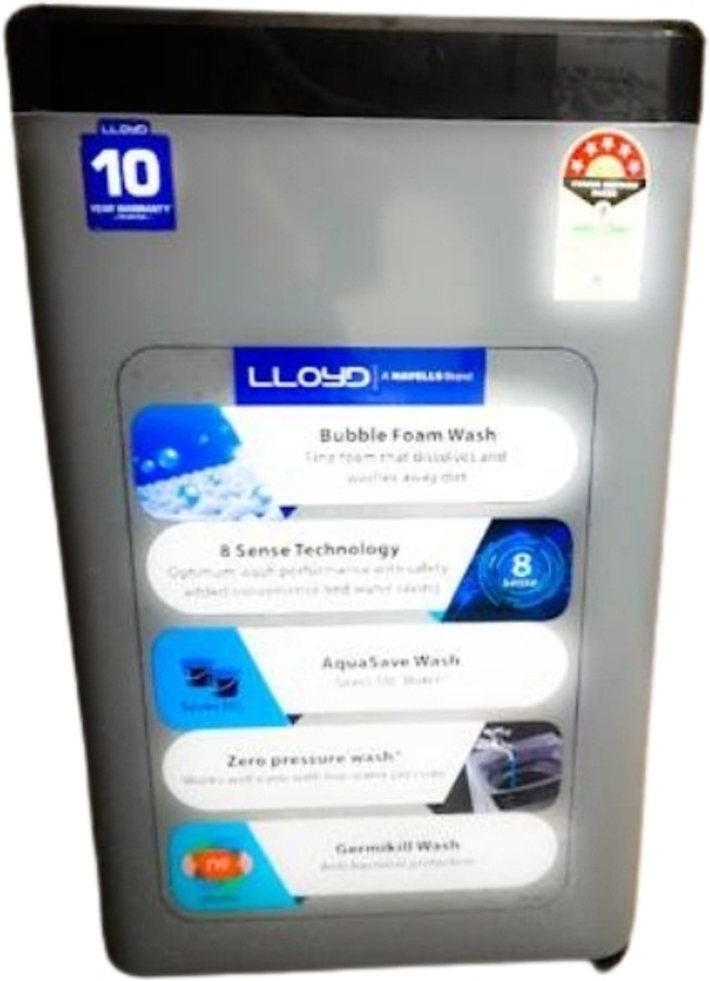 Lloyd 6.5 kg Fully Automatic Top Load Washing Machine (GLWMT65GCGJA ...