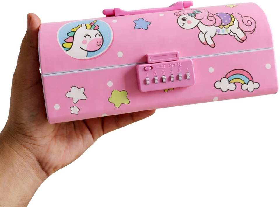 Flipkart.com | Radhe Unicorn new style lock Geometry Box