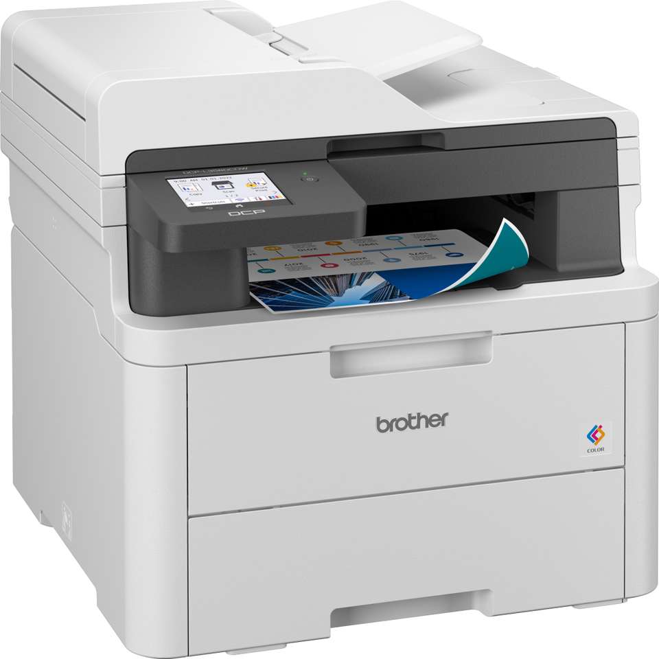 brother DCP-L3560CDW Multi-function WiFi Color Laser Printer with 3.5 ...