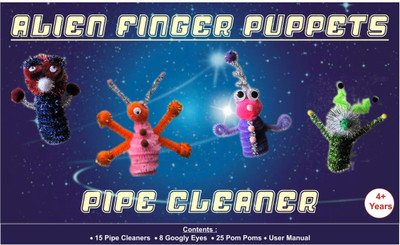 Buy Atanands Alien Finger Puppet Kit on Flipkart | PaisaWapas.com