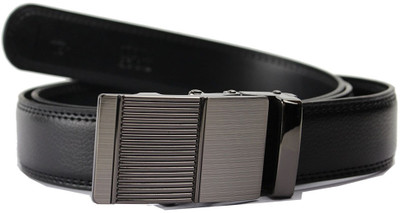 22% OFF on Doc & Mark Men Formal Black Genuine Leather Belt Black on ...