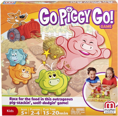 30% OFF on Mattel Go Piggy Go Game Board Game on Flipkart | PaisaWapas.com
