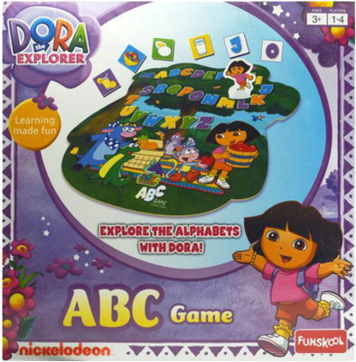 5% OFF on Funskool Dora the Explorer ABC Game ? Educational Game for ...