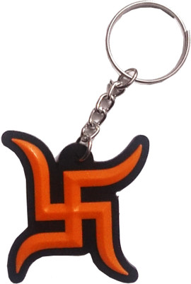 60% OFF on Vibrating Phantom Swastik Religious Black Base Key Chain on ...