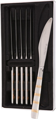 29% OFF on Mullich Castle Stainless Steel Table Knife Set Pack of 6 on ...
