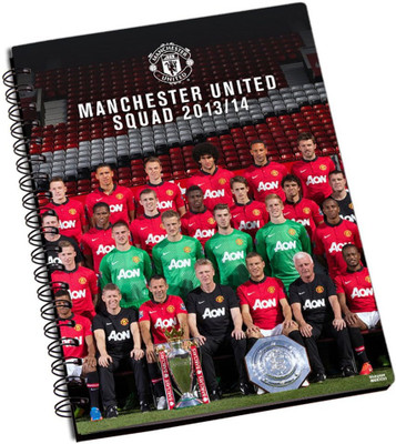 74% OFF on Shoprock Manchester United Squad A5 Notebook Ring Bound on ...