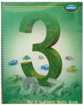Buy Navneet 3 Subject Book-size Notebook Spiral Bound on Flipkart ...