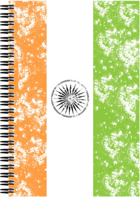 42% OFF on Art Emporio Indian Flag A5 Notebook Spiral on Flipkart ...