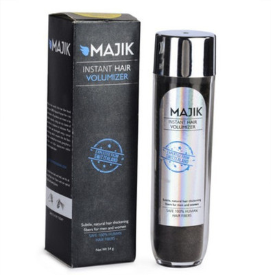 Buy Majik Building Fiber Jet Black With Free Bonding Spray, Shiner ...