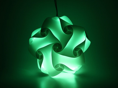 22% OFF on Somya Leger SL 15 A G Green Polypropylene Lantern on ...