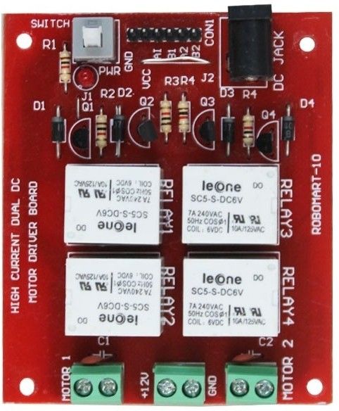 14% OFF on Robomart High Current Dual DC Motor Driver Board on Flipkart ...