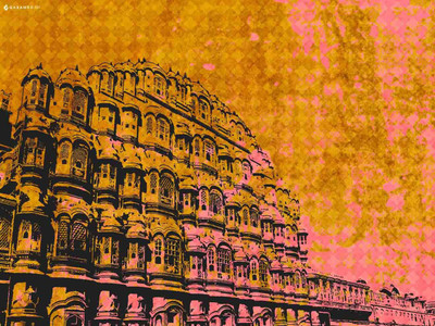 Buy Colours of Jaipur (Jaipur 1) Paper Print on Flipkart | PaisaWapas.com