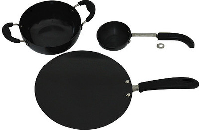 Buy Tarrington House Hard Anodised Gift Set Pan Non-stick on Flipkart ...