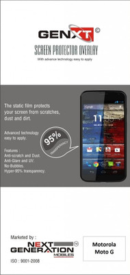 72% OFF on Genxt GXUCMG Ultra Clear Screen Guard for Moto G (1st Gen ...