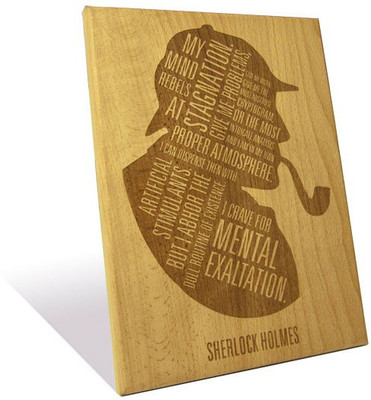 Buy Engrave Sherlock Holmes Plaque 12 x16 Showpiece - 40.5 cm on ...