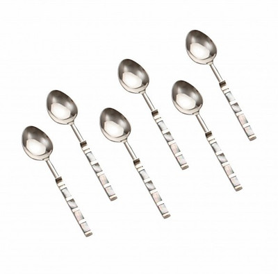 Buy Elvy Brass Table Spoon Set Pack of 6 on Flipkart | PaisaWapas.com
