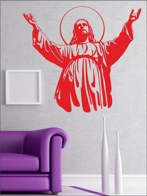 80% OFF on Wall1ders Jesus Christ PVC Vinyl Sticker Sticker Pack of 1 ...