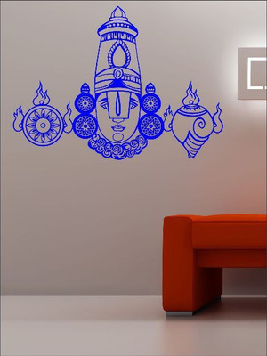 77% OFF on Wall1ders Tirupati Bala Ji Sticker Sticker Pack of 1 on ...