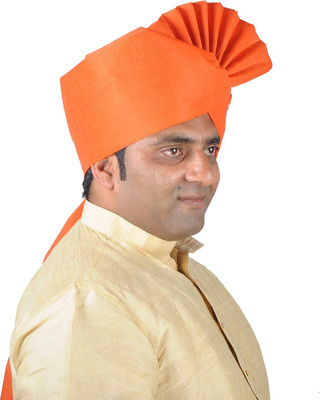 32% OFF on Ekolhapuri Plain Kolhapuri Pheta (Turban). Solid Pagri on ...