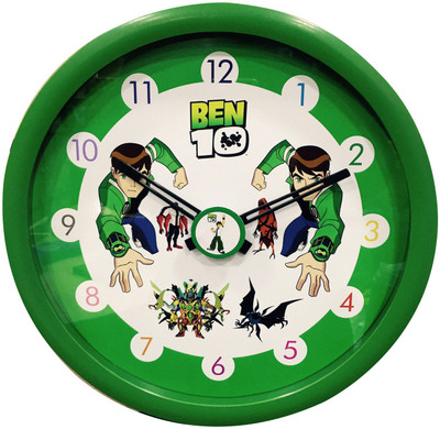 35% OFF on CMPL Cartoon Ben 10 Analog Wall Clock Green on Flipkart ...