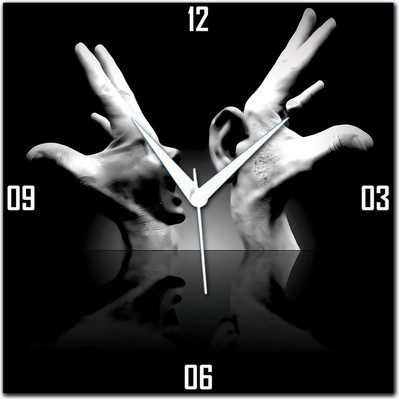 70% OFF on WebPlaza Fantasy Hands Analog Wall Clock Multicolor on ...