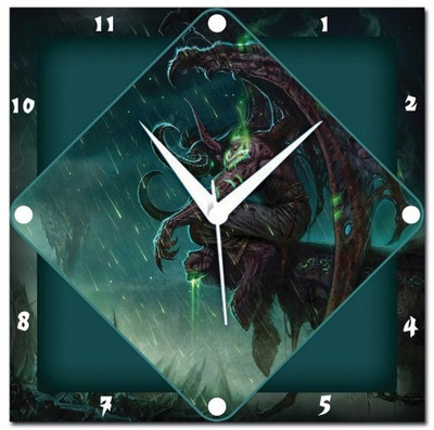 70% OFF on WebPlaza Demon Analog Wall Clock Multicolor on Flipkart ...