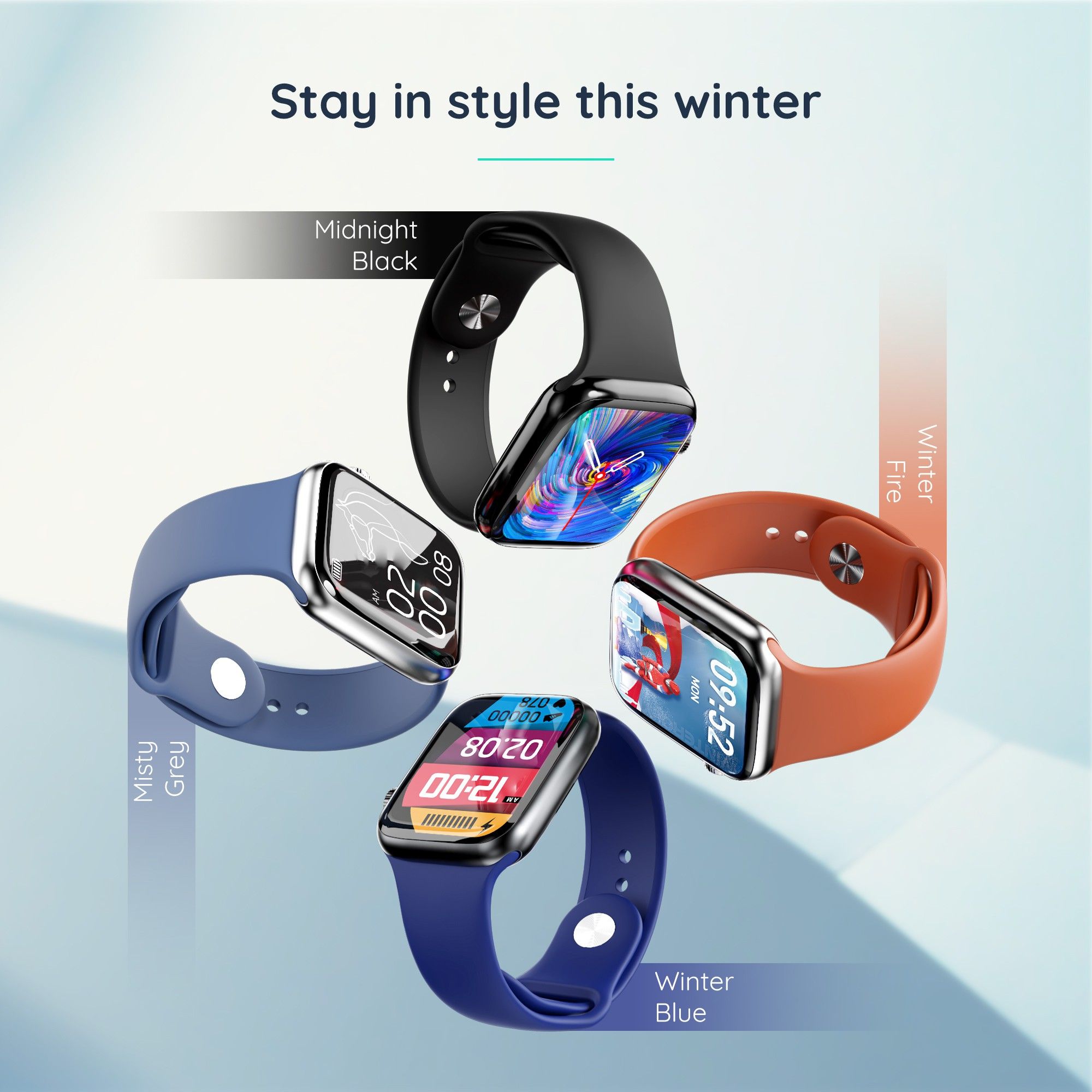 Pebble Frost with Bluetooth Calling Support - MODYOLO